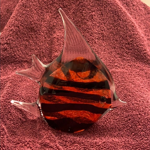 paradies | Accents | Glass Fish Paperweight | Poshmark